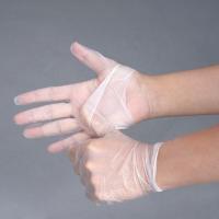China Pvc Anti Skid Wear Resistant Disposable Gloves Bulk For Beauty Salon Food Handling Use for sale