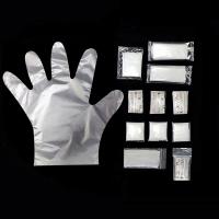 China Food Grade Disposable PE Gloves with Non-Slip Embossed Texture and Individually Packed for Safety for sale