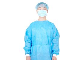 China Medical-Grade Durable Fluid-Resistant Reinforced Surgical Gown for Optimal Protection for sale