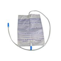 China 2000ml Capacity Leakproof Urine Bag with T-Tap Valve for Sterile Disposable Urine Collection for sale