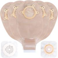 China Sterile Leakproof Comfortable Two-Piece Ostomy Bag with Opening for Easy Drainage for sale