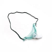 China Adult PVC Clear Tracheostomy Mask with 360° Swiveling Connector, EO Sterilized Class II Medical Oxygen Mask for sale