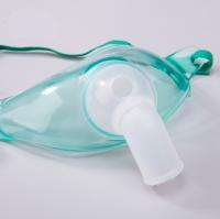 China Adult PVC Clear Tracheostomy Mask with 360° Swiveling Connector, EO Sterilized Class II Medical Oxygen Mask for sale