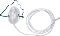 China Adjustable Capnography Oxygen Mask with 3 Years Shelf Life and 2-15 L/min Oxygen Flow for sale