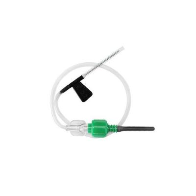 China 18-27G Disposable Medical Butterfly Needle - EO Sterile Multi-color Coded Scalp Vein Set for Clinical Venipuncture for sale