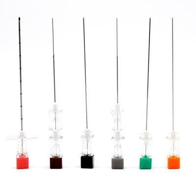 China High-Precision 22G 25G 27G Spinal Needle for Disposable Sterile Syringe in Spinal Block Procedures for sale