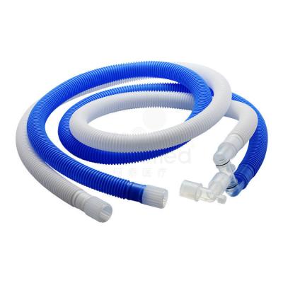 China Medical-Grade Disposable Anesthesia Circuit for Hyperbaric Oxygen Therapy in 1.5m and 1.8m Lengths Class II Certified for sale