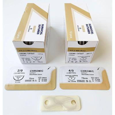China Absorbable Catgut Suture - Biodegradable High Strength Surgical Suture for Wound Closure for sale
