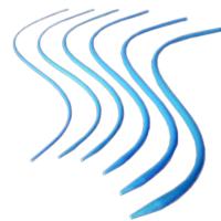China Medical Disposable Endotracheal Tube Introducer Bougie with High Visibility Blue PVC/PE in Solid or Hollow Type for Multiple Sizes for sale