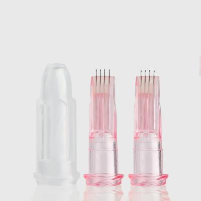China 4-Pin Microneedle Roller – Ideal for Skin Repair, Professional Quality, Pain-Free for sale