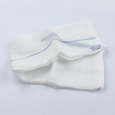 China 100% Cotton Medical Gauze Swabs with X-Ray Detectable Thread for Sterile or Non-Sterile Wound Care for sale