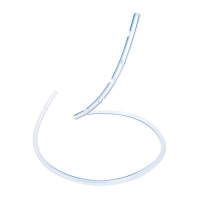 China Silicone Round Perforated Drain – Medical-Grade Drainage Solution with X-Ray Visibility for sale