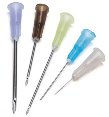 China 18G-30G Disposable Medical Syringe Needle Stainless Steel Hypodermic Injection Needle for sale