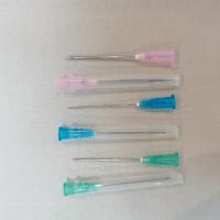 China 18G-30G Stainless Steel Dental Injection Needles Disposable Sterile Hypodermic Needle for Dentistry with ISO Color-Coded Hub for sale