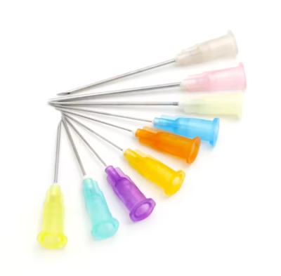China AILE Disposable Medical Needle 13-38mm Length 18G-30G Stainless Steel Hypodermic Needle for Sterile Injection for sale
