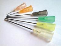 China 18G-30G Stainless Steel Dental Injection Needles Disposable Sterile Hypodermic Needle for Dentistry with ISO Color-Coded Hub for sale