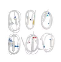 China AILE Brand Disposable Infusion Set IV Set with 60 drops/ml Flow Rate Non-Toxic for Pediatric Patient Care for sale