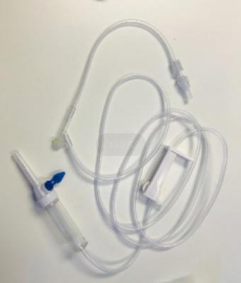 China Disposable Medical Infusion Set with 60 Drops/ml Adjustable Flow Regulator for Pediatric Use for sale