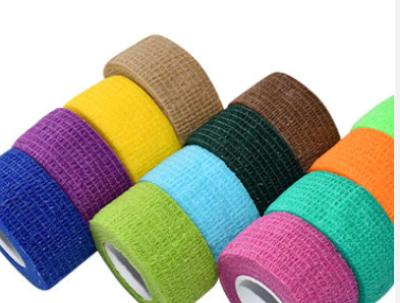 China Breathable Comfortable FDA Approved Cohesive Bandage for Wound Dressing and Protection for sale