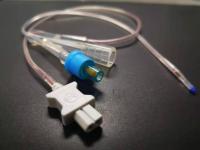 China 3-Way Temperature Probe Catheter Cardiac Surgery Consumables 100% Silicone Biocompatibility for sale