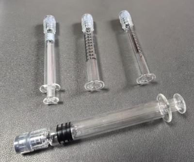 China Disposable Hyaluronic Acid Syringes with Low Dead Space Technology and Ultra-Smooth Plunger Action for Minimal Injection for sale