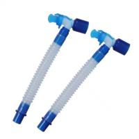 China Disposable Breathing Circuit Extension Tube with Expandable Feature Anti-Kink L-shaped Design for Superior Infection Control for sale