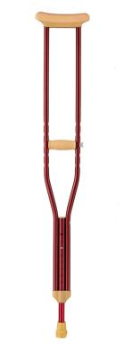 China Adjustable Height Underarm Crutches with Aviation-Grade Aluminum Alloy and Anti-Slip Rubber Tip for Heavy-Duty Support for sale