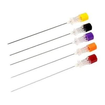 China Medical Grade Atraumatic Spinal Anesthesia Needle with 25G 26G 27G Options for Lumbar Puncture for sale