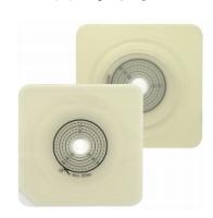 China Medical Consumables two piece skin barriers providing secure interface between stoma and pouch with flexible flange sizes for sale