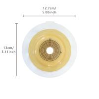 China Skin Barrier OEM CE Manufacturer Cut Max 45mm Convex Ostomy Baseplate Colostomy Flange for Stoma Two Piece Ostomy Bags for sale