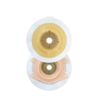 China Skin Barrier OEM CE Manufacturer Cut Max 45mm Convex Ostomy Baseplate Colostomy Flange for Stoma Two Piece Ostomy Bags for sale