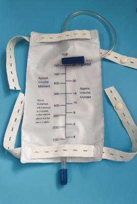 China 750ml Urinary Leg Bag With Push Pull Valve for sale