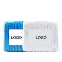 China Disposable Non Woven Medical Bouffant Clip Cap Elastic Disposable Doctor Nurse Bouffant Caps for sale