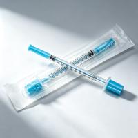 China Disposable Insulin Syringe 0.5cc 1cc  Medical Etral Thin Wall Insulin Syringes with Customized Color for sale