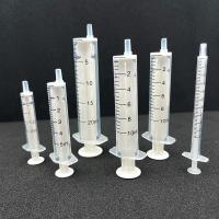 China PVC Two Part Syringe Without Rubber Stopper Disposable Sterile Syringe for Hospital Use for sale