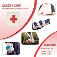 China Latex-Free 100% Cotton Triangular Bandage Medical Bandage for Fracture Support and Arm Sling First Aid for sale