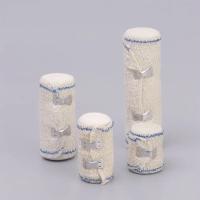 China EO Sterile Elastic Crepe Bandage with Aluminium Clips Made from 100% Bleached Cotton for First Aid Wound Care for sale