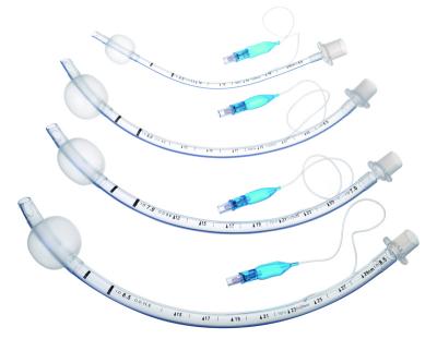 China Medical Cuffed Endotracheal Tube with High Volume Low Pressure Cuff and Murphy Eye for Oral/Nasal Use ISO/CE Certified for sale