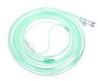 China 2.1m soft star lumen tubing for Pediatric prongs, Respiratory Medicine PVC Medical Grade Co2 Nasal Cannula for sale