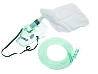 China Green Non Rebreather Bag PVC O2 Reservoir Bag Transparent Mask for sale