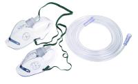 China Oxygen Mask With Nebulizer Cup Class II Medical Grade For High Flow Respiratory Therapy for sale
