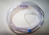 China Medical-Grade Curved Nasal Cannula with Oxygen Lumen for Efficient Respiratory Therapy for sale