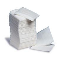 China Non Woven Non Sterile Dental Cotton Gauze Swab For Absorbing Blood And Exudates Gauze Swabs White Wound Dressing for sale