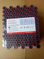China CE Approved Red Top No Additive Plain Tube Vacuum Blood Sample Collection Tube According Vacuum for sale