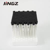 China 8*120mm Black Sodium Citrate Blood Collection Tube CE Marked for sale