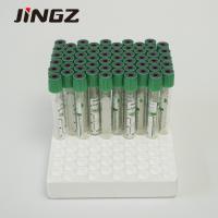 China 13*75mm Green Top Lithium Heparin Tube 4 Ml Blood Tubes For Biochemical Tests for sale