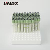 China ISO9001 Light Green Cap Blood Sample Collection Tube 13×75mm for sale