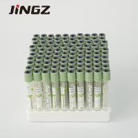 China 13*75mm Sodium Heparin Green Top Tube for sale