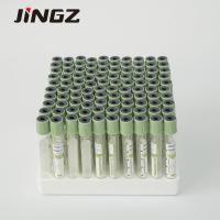 China ISO9001 Light Green Cap Blood Sample Collection Tube 13×75mm for sale