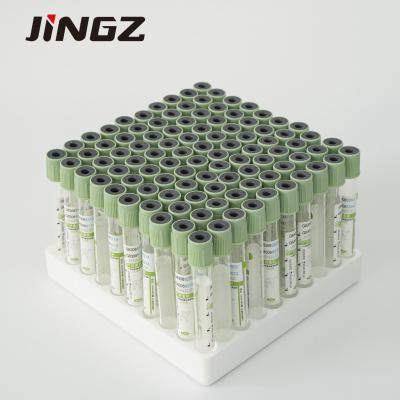 China 13*75mm Sodium Heparin Green Top Tube for sale